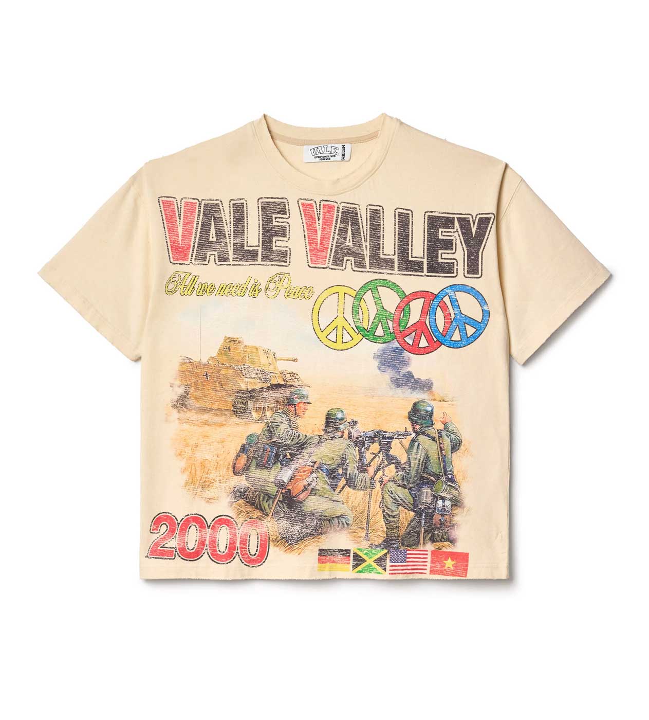 Vale Forever Sandstorm Tan Tee – Restock AR