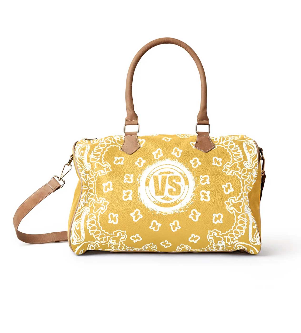 Vale Forever VS Leather Duffle Bag Yellow – Restock AR