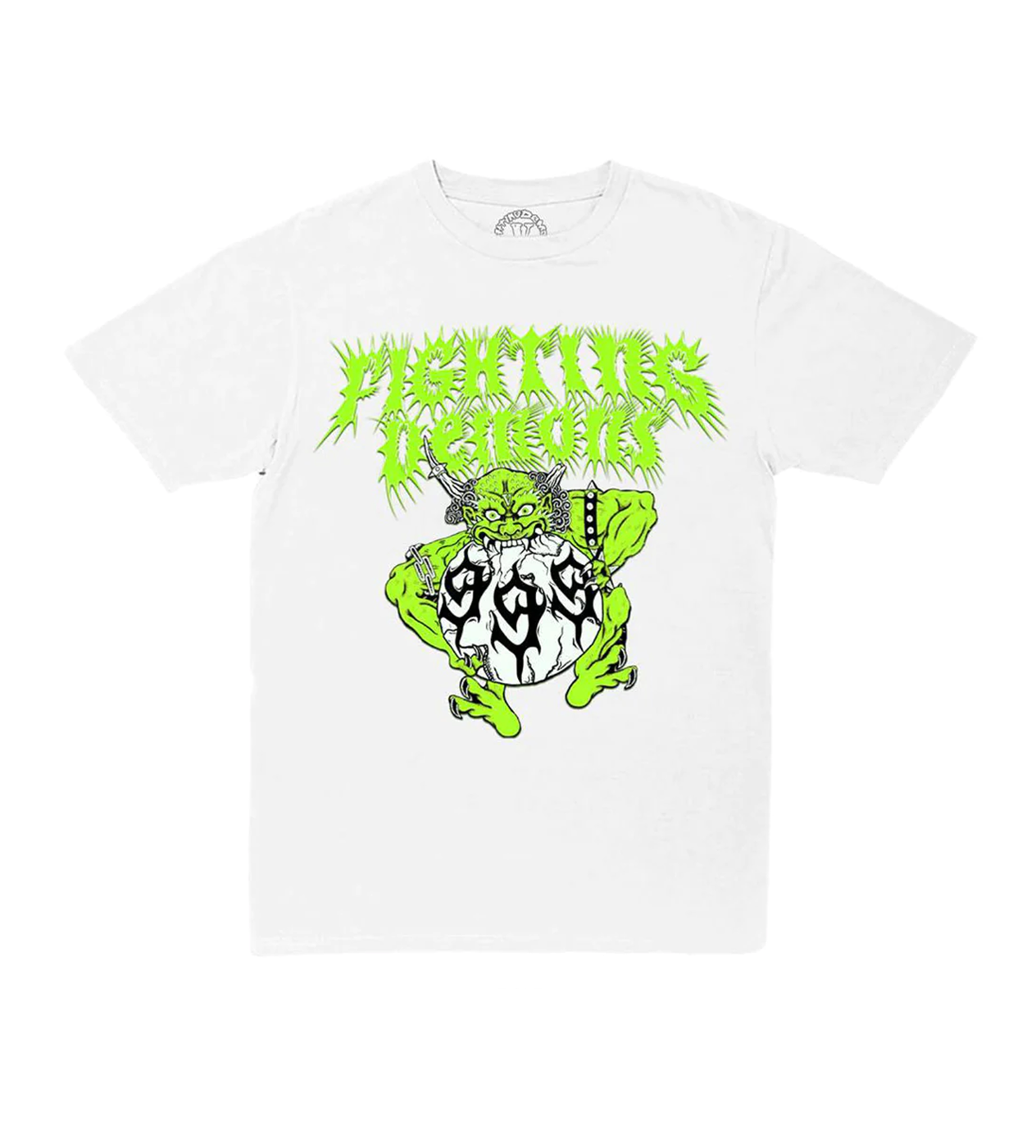Vlone Fighting Demons Tee White – Restock AR