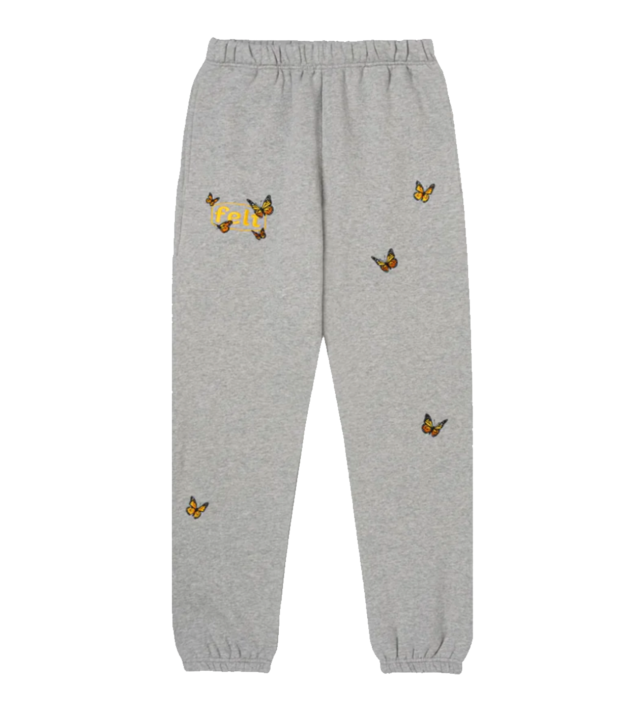 Butterfly Fleece Sweatpants Grey – Restock AR