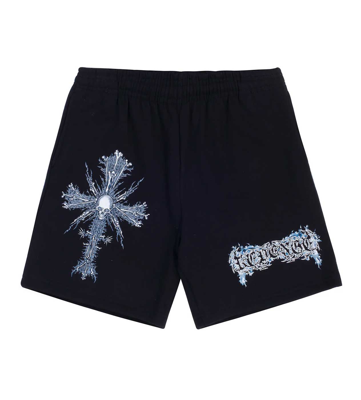 Revenge Graffiti Dove Shorts Black | Restock AR
